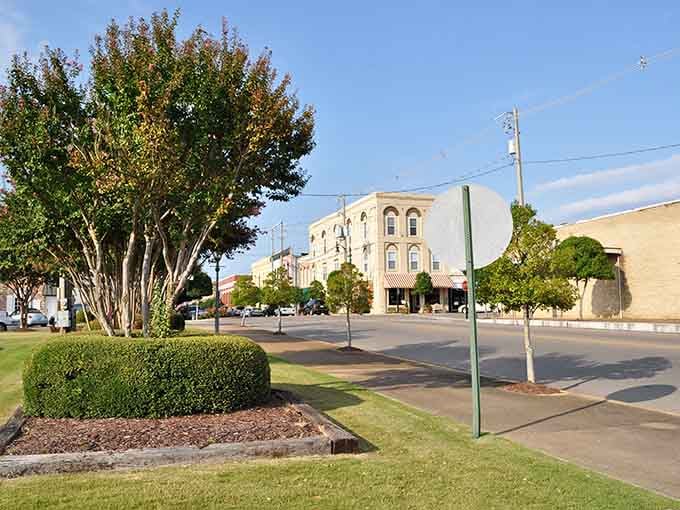 Corinth's downtown exudes small-town charm with its manicured landscaping and historic buildings. Southern hospitality isn't just a saying here&mdash;it's built into the architecture.