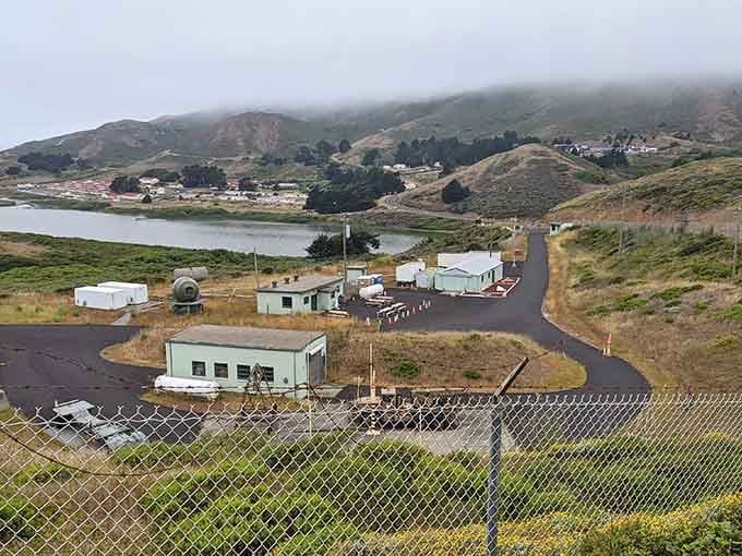 When your neighborhood's idea of "keeping up with the Joneses" involved nuclear missiles and radar installations.