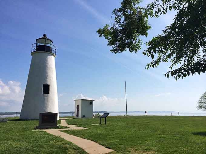 Discover coastal charm at Turkey Point! Blue skies and historic heights await where the North East River meets the Chesapeake.