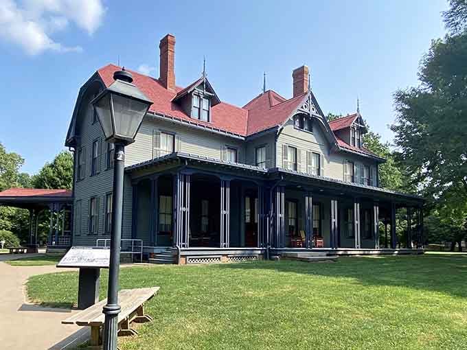 This Victorian beauty isn't just another historic house, it's where presidential history was made from the front porch.