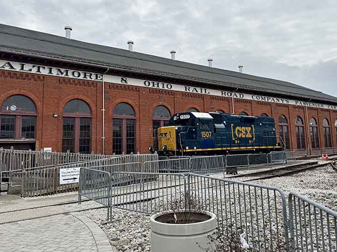 That iconic brick facade isn't just pretty, it's where American railroading history literally began its journey westward.