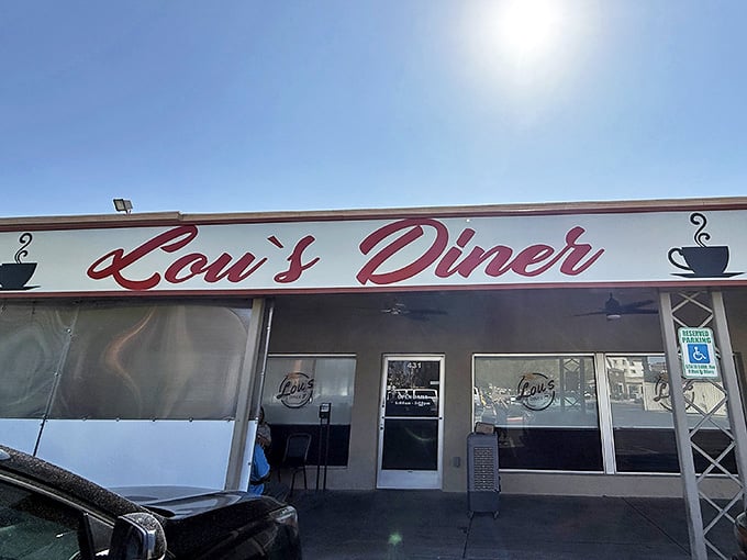 Lou's unpretentious storefront stands as a delicious rebellion against Vegas excess&mdash;proof that the best breakfast joints don't need flashing lights to draw a crowd.