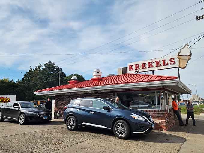 When cars line up like it's opening day at Wrigley Field, you know something special is happening here.