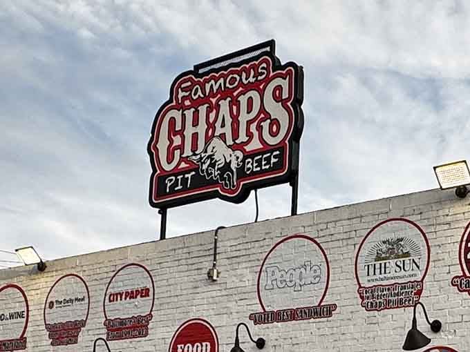 That iconic sign isn't just advertising, it's a beacon calling meat lovers home to Baltimore's pit beef paradise.