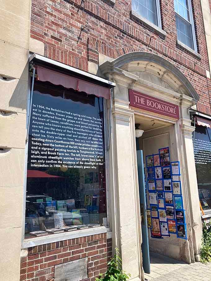 Those window displays are practically begging you to come inside and see what literary treasures await your discovery.