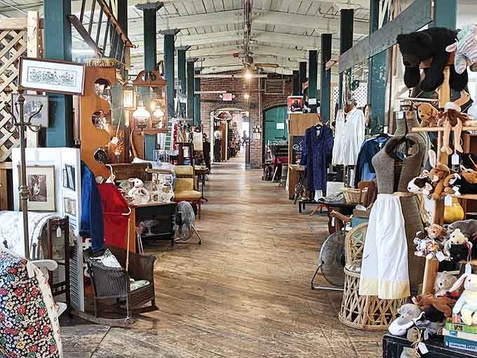 Those soaring ceilings and endless aisles prove that heaven might actually be a converted mill building filled with vintage wonders.