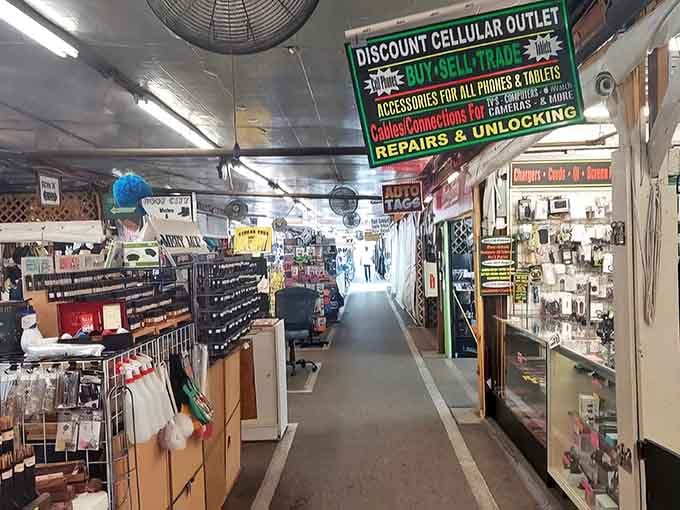 When a cellular outlet promises repairs AND unlocking, you know you've found the Swiss Army knife of phone vendors.