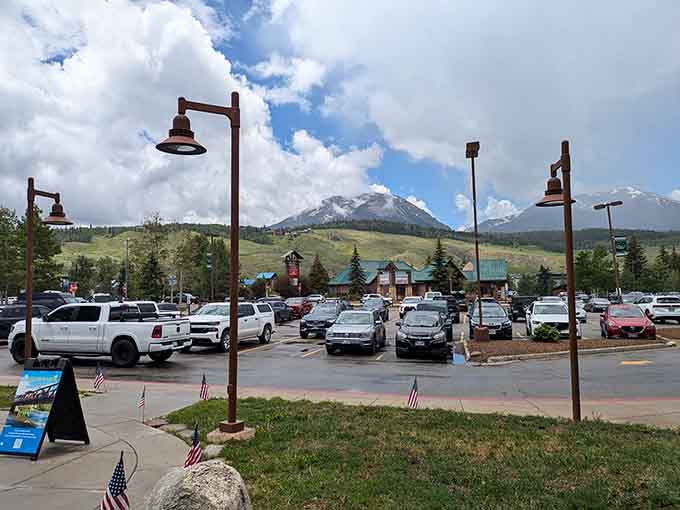 When the parking lot views rival the store displays, you know you've found Colorado's sweetest shopping spot.