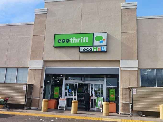 That bright green sign isn't just welcoming you in, it's practically begging you to clear your afternoon schedule.