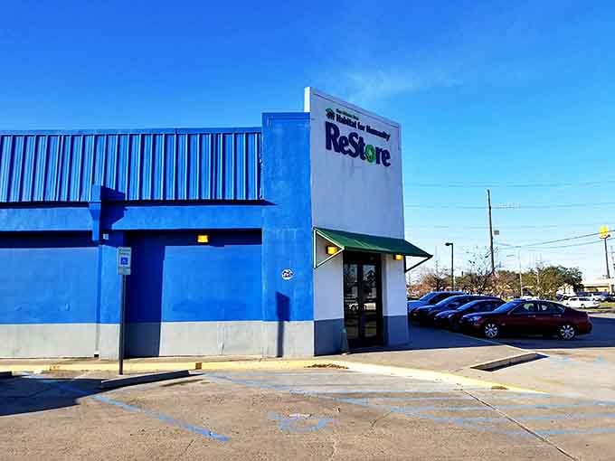 No fancy frills needed when what's inside can transform your home without transforming your savings account. The ReStore keeps it real.