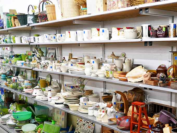 Treasure hunters rejoice! Urban Renewals' housewares section offers endless possibilities for your kitchen and dining room adventures.