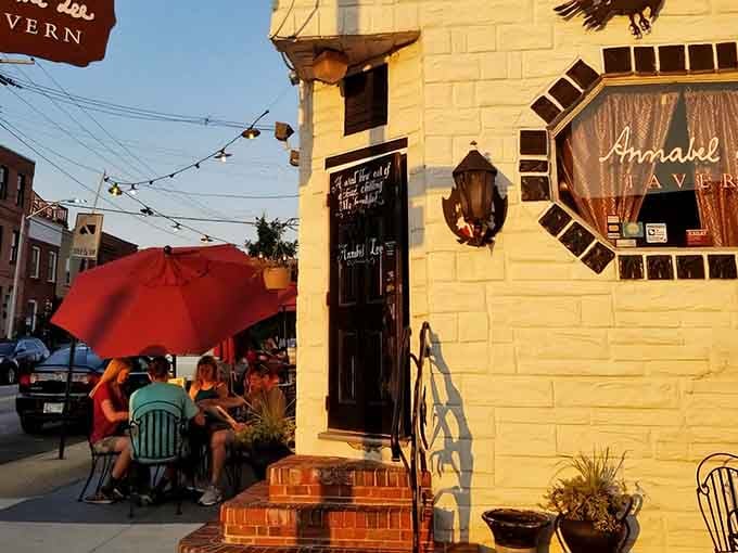 Step through this hauntingly unique entrance and find yourself immersed in a Poe-inspired experience.