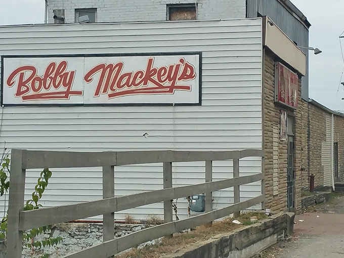 Bobby Mackey's exterior by day looks deceptively normal, like your aunt's house before you learn it's haunted.