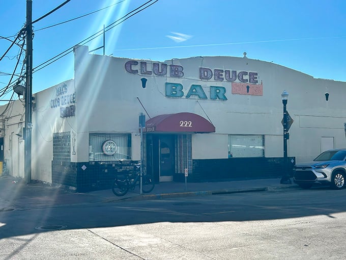 This unassuming facade has witnessed more Miami Beach history than all the art deco tours combined.