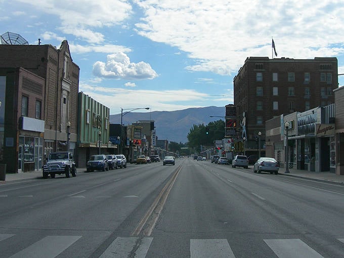 Main Street Ely offers that increasingly rare sight: a downtown where chain stores haven't muscled out the local character.