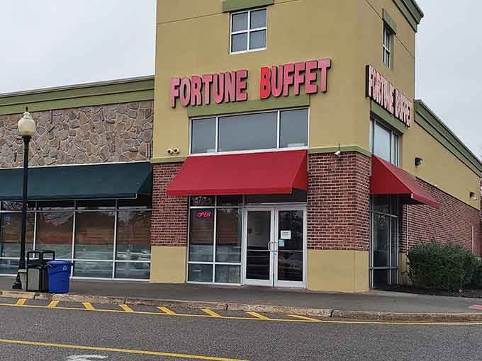 The red awnings are like welcoming arms, ready to embrace you and your appetite in equal measure.
