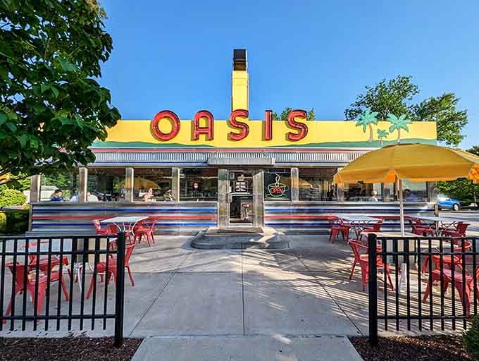 Step right up to where chrome meets comfort and every meal comes with a side of nostalgia you didn't know you needed.