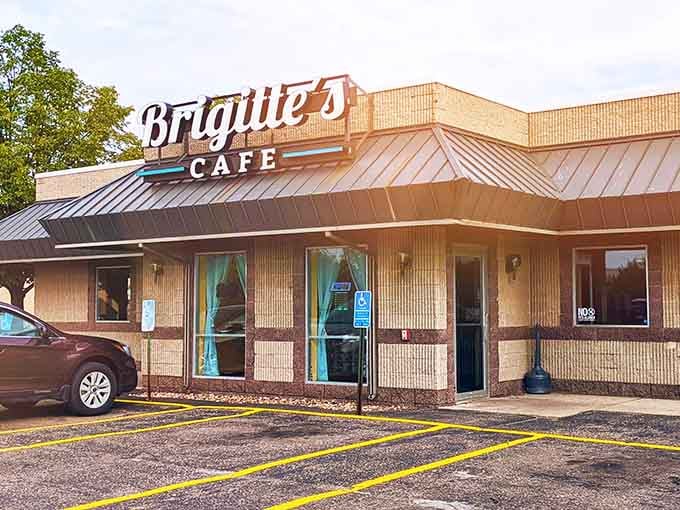 That classic cafe exterior promises good things inside, and trust me, it delivers on every single one.