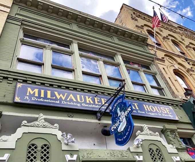 This isn't a restaurant trying to look historic; it's history that happens to serve exceptional sausages.
