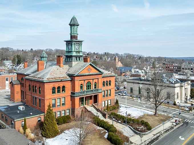 Downtown streets reveal layers of architectural history, each building telling stories about the people who built this community.