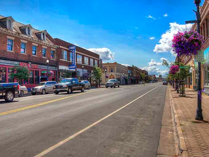 Downtown Hibbing offers walkable streets, local businesses, and that genuine small-town charm retirees crave without the tourist trap prices.