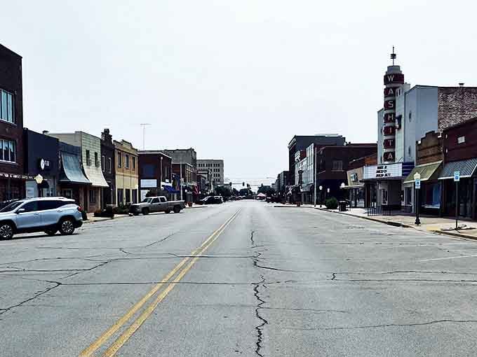 Downtown Chickasha features historic brick buildings, minimal traffic, and ample parking&mdash;perfect for retirees who appreciate small-town convenience with character.