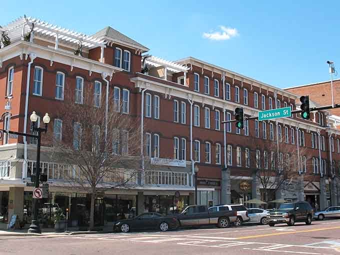 The grand brick buildings of downtown Thomasville stand like well-dressed gentlemen, telling stories of Victorian elegance and modern enterprise.