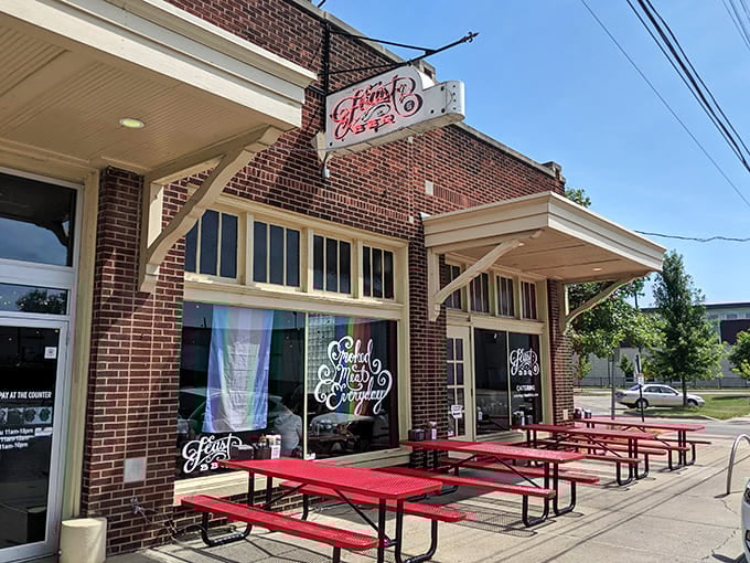 Sunshine and smoke signals, this is where your BBQ pilgrimage begins on a perfect day.