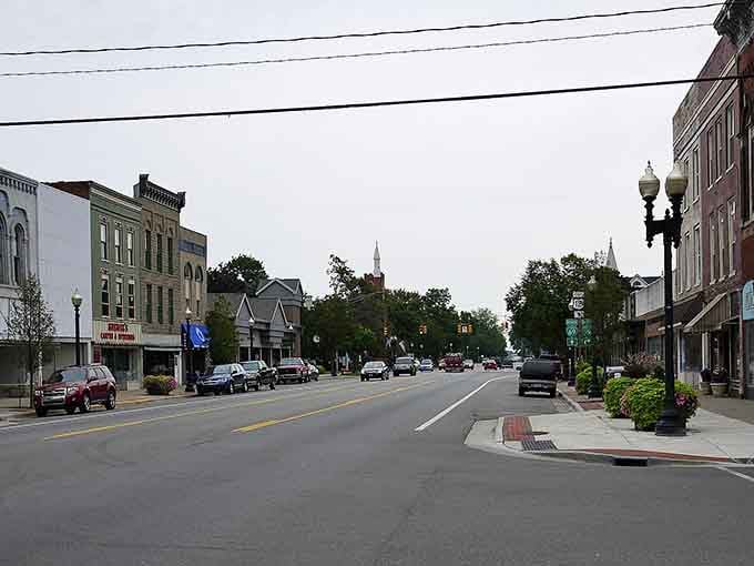 Wide streets and actual parking spots make you wonder why anyone tolerates city living anymore.