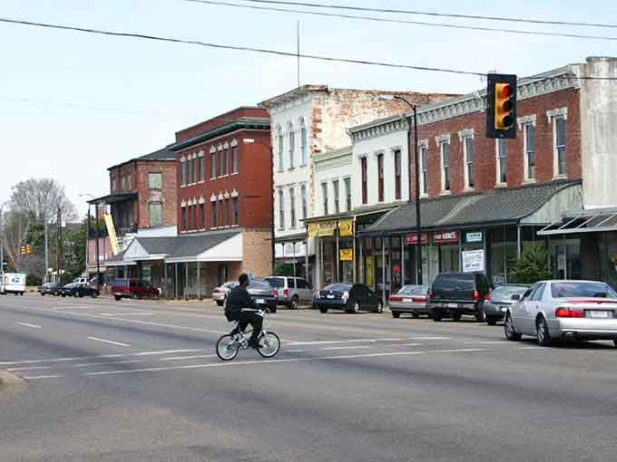 Broad Street stretches before you like a timeline, where historic architecture meets small-town charm. The perfect main drag for an afternoon stroll through Selma's storied past.