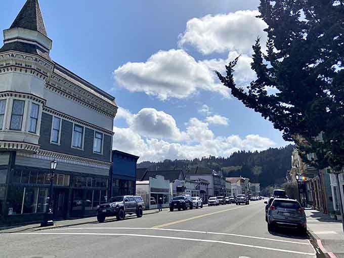 Victorian architecture meets blue skies, proving that some things genuinely do get better with age.