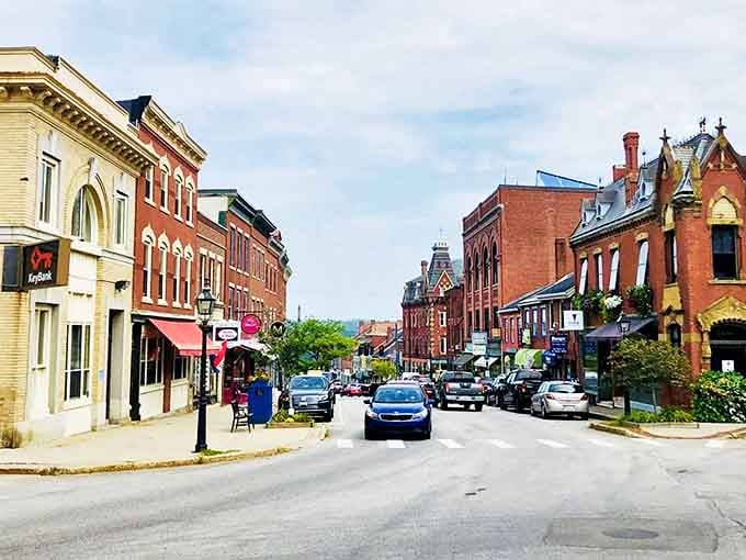 Downtown Belfast looks like a movie set, but those historic brick buildings are the real deal. The mint-green Colonial Theatre has been entertaining locals since before streaming was a thing.