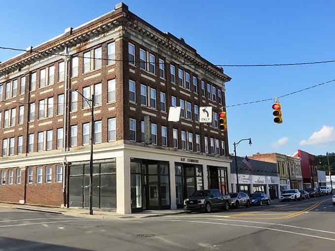 This historic brick building anchors Eden's downtown, standing tall like the architectural equivalent of that one friend who refuses to leave the party early.