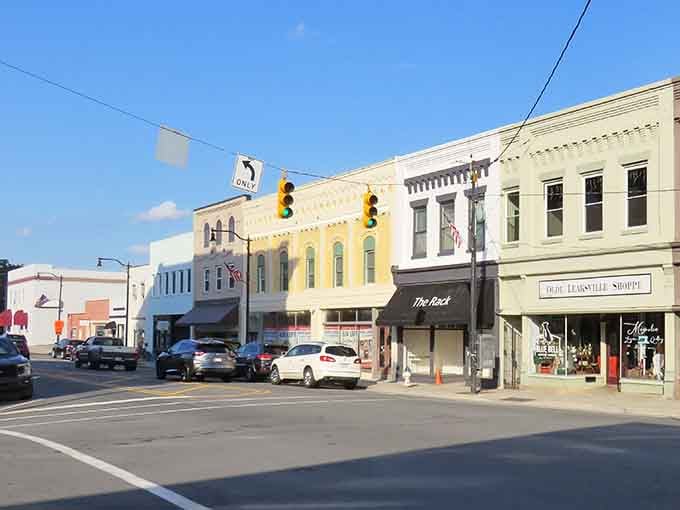 Downtown Eden offers that classic small-town Main Street charm without the big-city price tag. Norman Rockwell would feel right at home here.