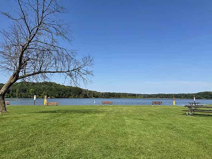 A picnic spot so peaceful you'll forget your phone exists, which is basically a miracle.