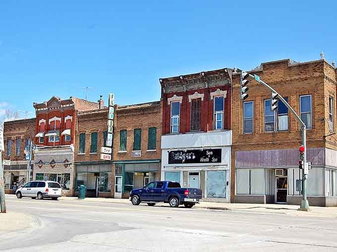 Downtown Keokuk's historic brick buildings stand like a living museum of Americana, where your dollar stretches further than your grandmother's secret cookie recipe.