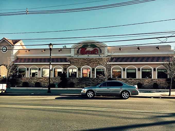 This cozy diner in New Jersey greets you with a playful, island-inspired exterior&mdash;perfect for your next breakfast stop.