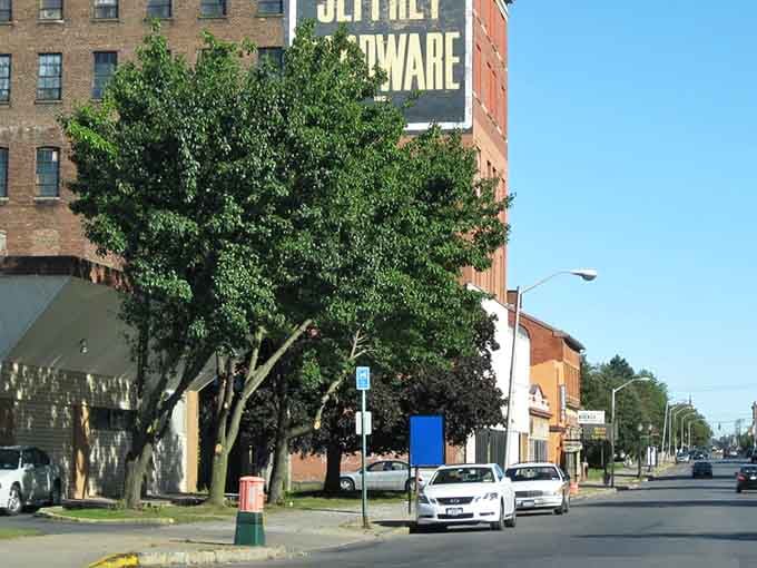 Downtown Utica offers that perfect small-city vibe &ndash; historic brick buildings, tree-lined streets, and not a single person honking at you to move faster.