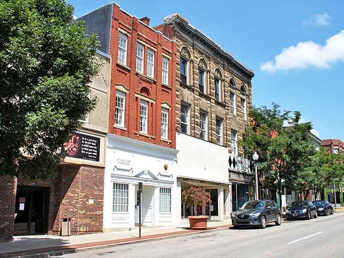 Architectural time travel doesn't require a DeLorean in Parkersburg, where Victorian and early 20th-century facades stand proudly alongside their more modern neighbors.