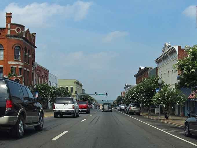 Downtown Americus rolls out the welcome mat without charging you a cover fee to walk the streets.