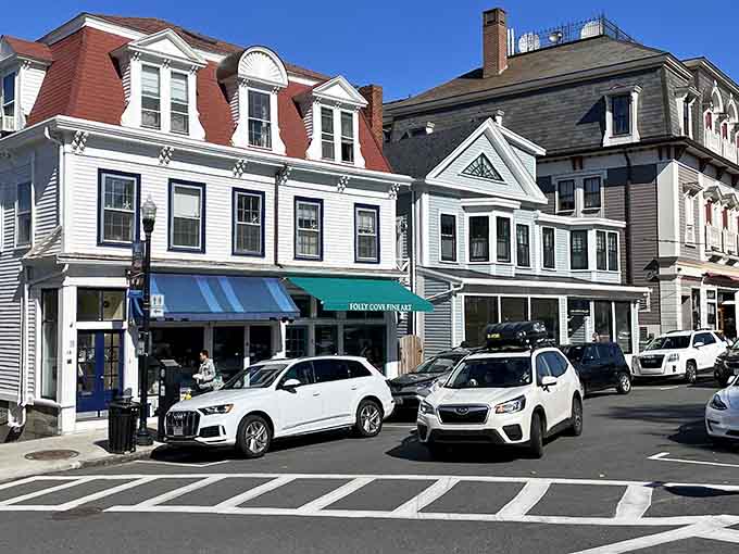 Downtown Rockport's walkable streets invite you to explore charming shops and galleries at a pace that finally feels right for living well.