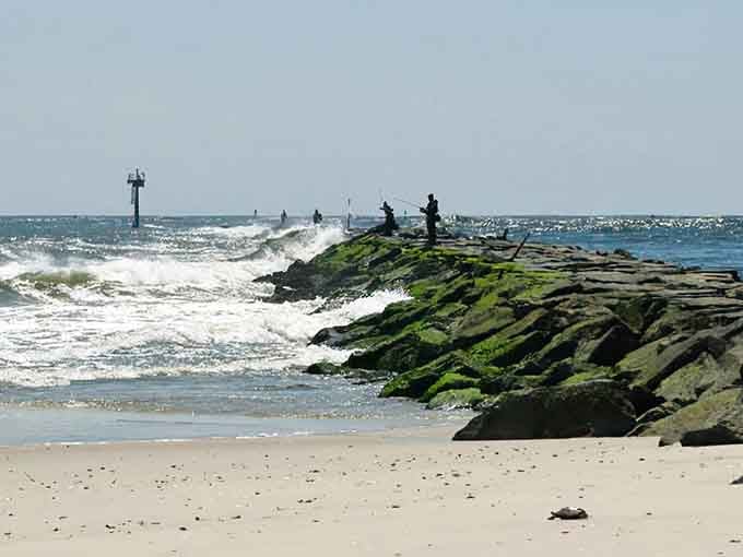 This is what the Jersey Shore looked like before anyone thought to add a roller coaster.
