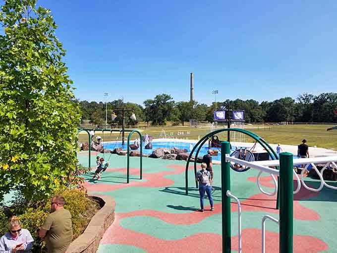 When playgrounds have better views than your backyard, you know someone's doing something right here.