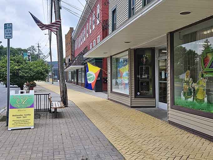 Those yellow brick sidewalks aren't just for show&mdash;Chittenango takes its Oz heritage seriously and delightfully.