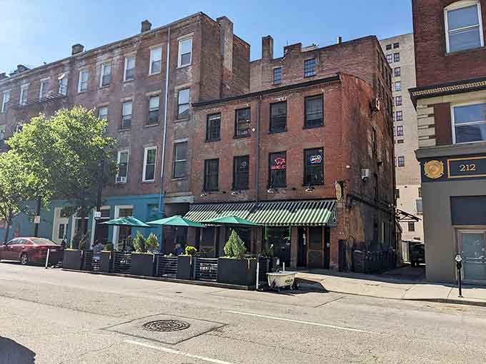 That weathered brick facade has watched Cincinnati grow up, and it's still standing strong with stories to tell.