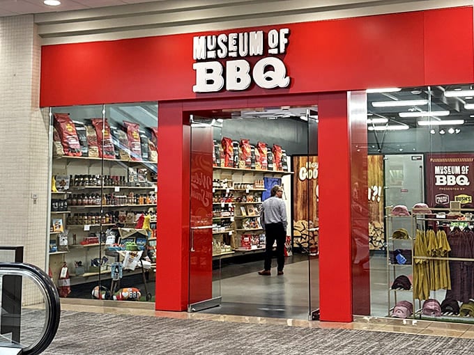 The bold red entrance to the Museum of BBQ beckons like a smoky siren call to meat lovers everywhere. Kansas City's shrine to all things barbecue doesn't whisper&mdash;it announces.