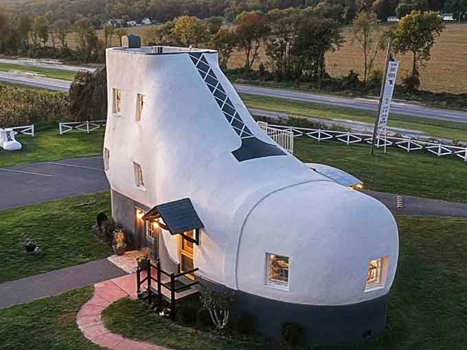 When a building looks like it escaped from a cartoon, you know you're in for something special.