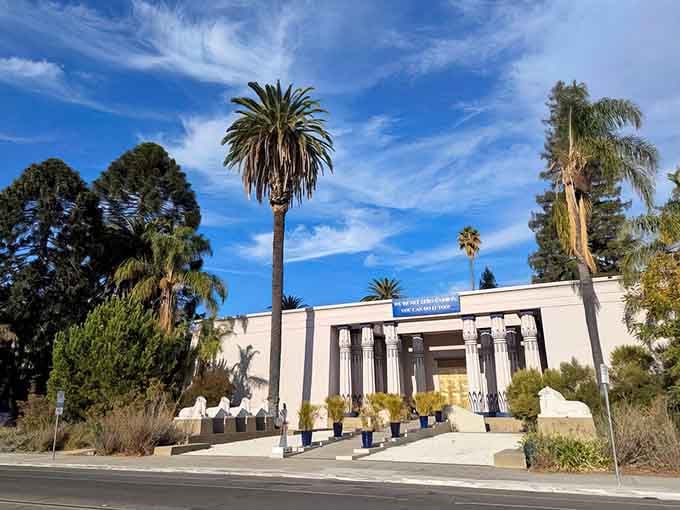 That's not a mirage in Silicon Valley, it's your gateway to ancient Egypt right here in San Jose.