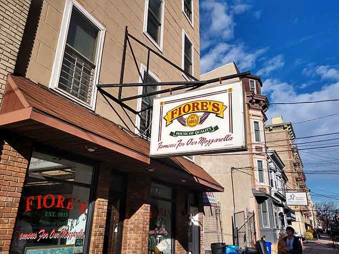 That sign reading "Famous for Our Mozzarella" isn't bragging, it's just stating facts you're about to discover.