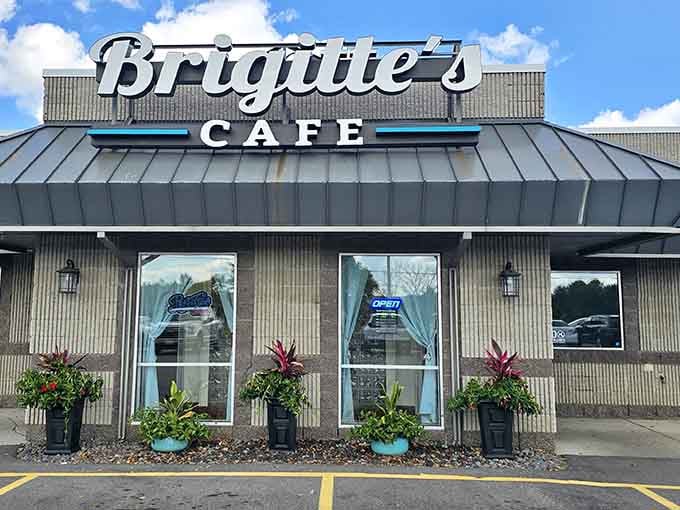 That classic cafe exterior promises good things inside, and trust me, it delivers on every single one.